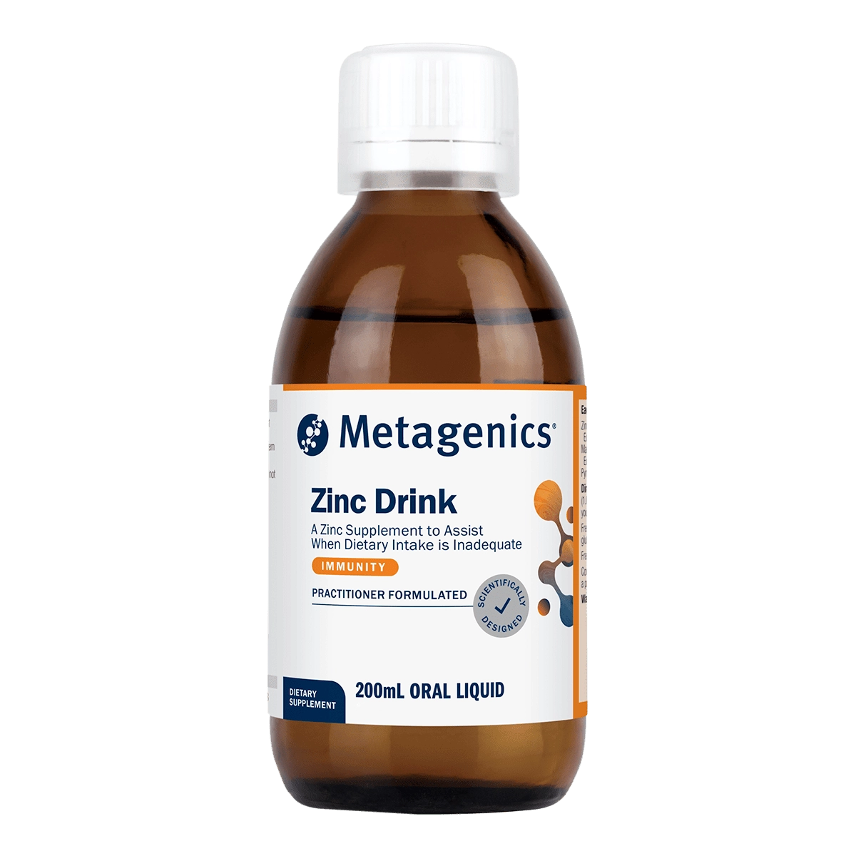 Metagenics Zinc Drink 200ml Oral Liquid – Eternity Living Health Solutions